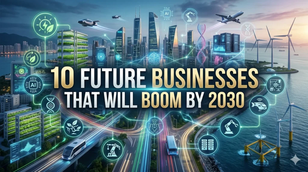 10 Businesses That Will Boom in 2030 and Create Huge Wealth